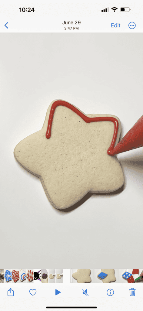 Cookie Decorating Practice Sheets + Piping Tips & Tricks