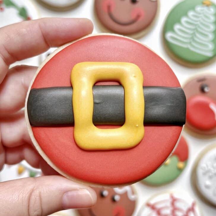 Easy Circle Christmas Cookies