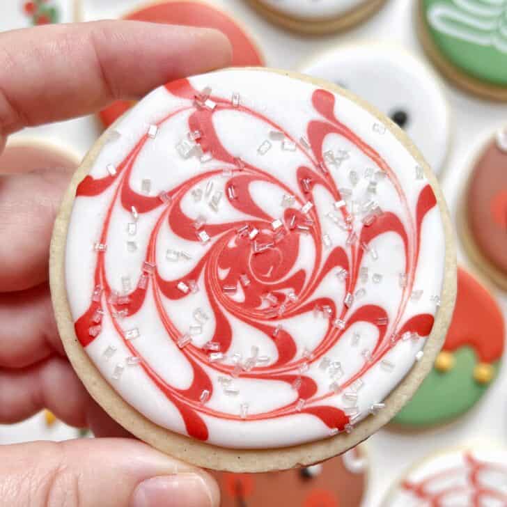Easy Circle Christmas Cookies