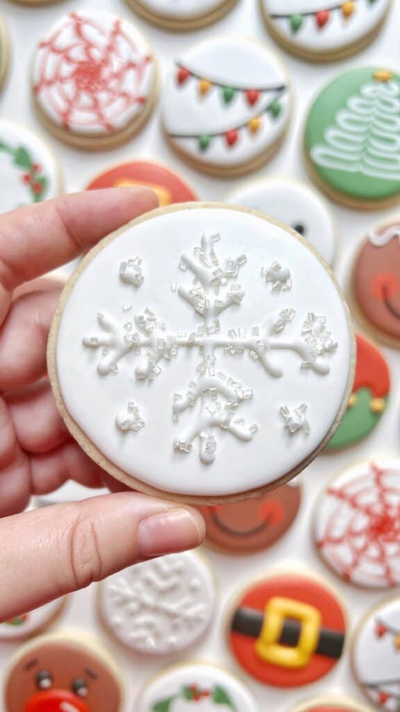 Easy Circle Christmas Cookies