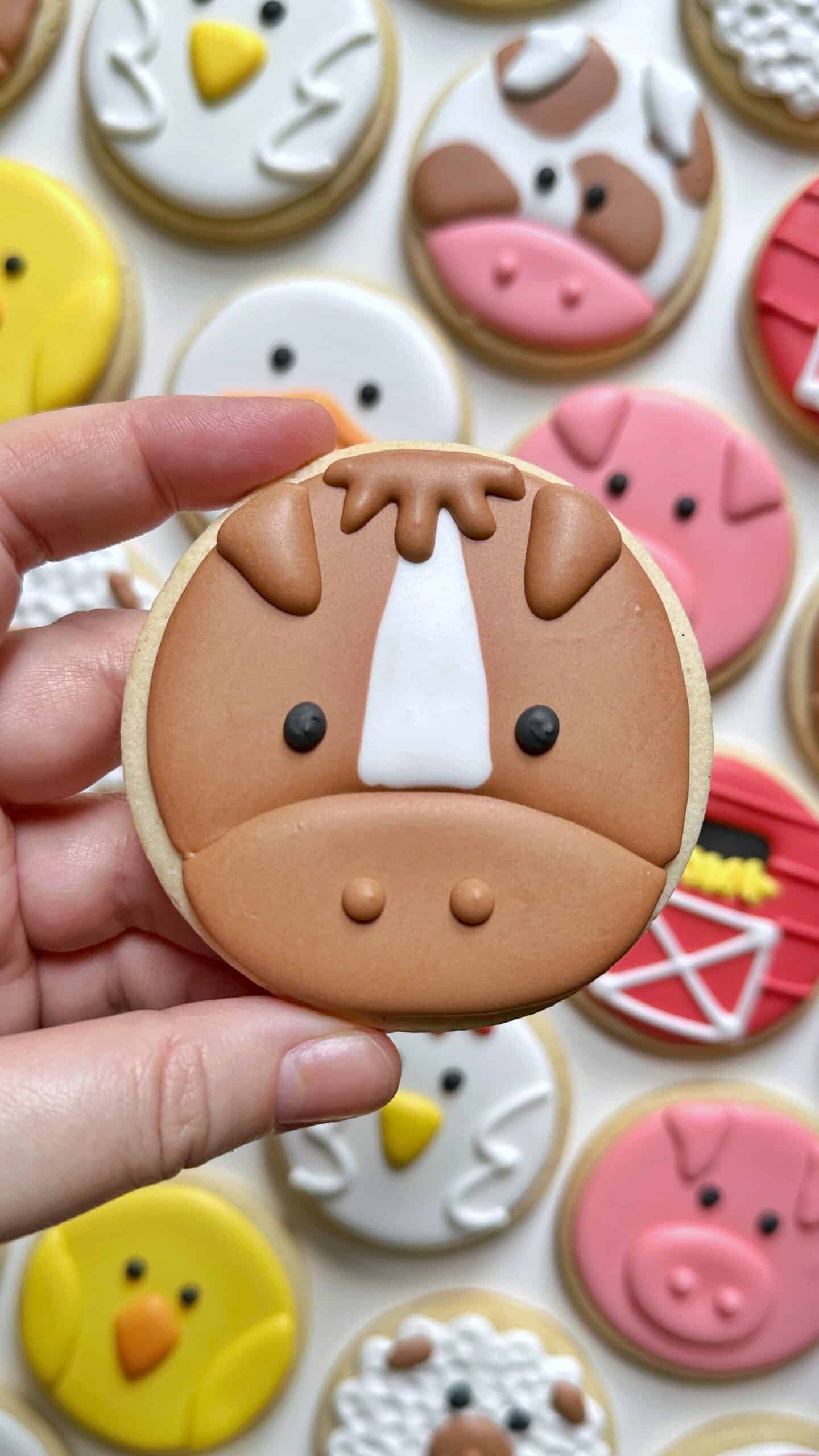 Farm Animal Cookies