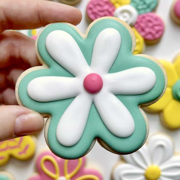 Easy Flower Cookies