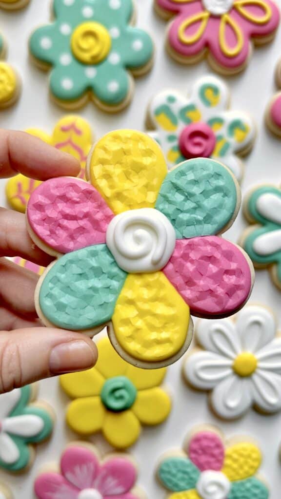 Easy Flower Cookies