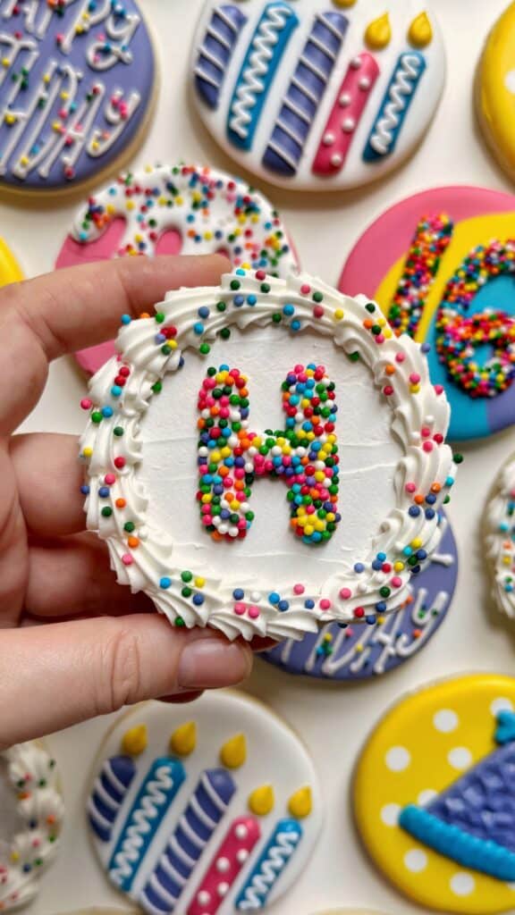 Birthday Cookies - The Graceful Baker