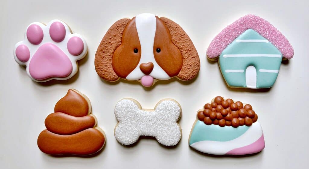 Dog Sugar Cookies - The Graceful Baker