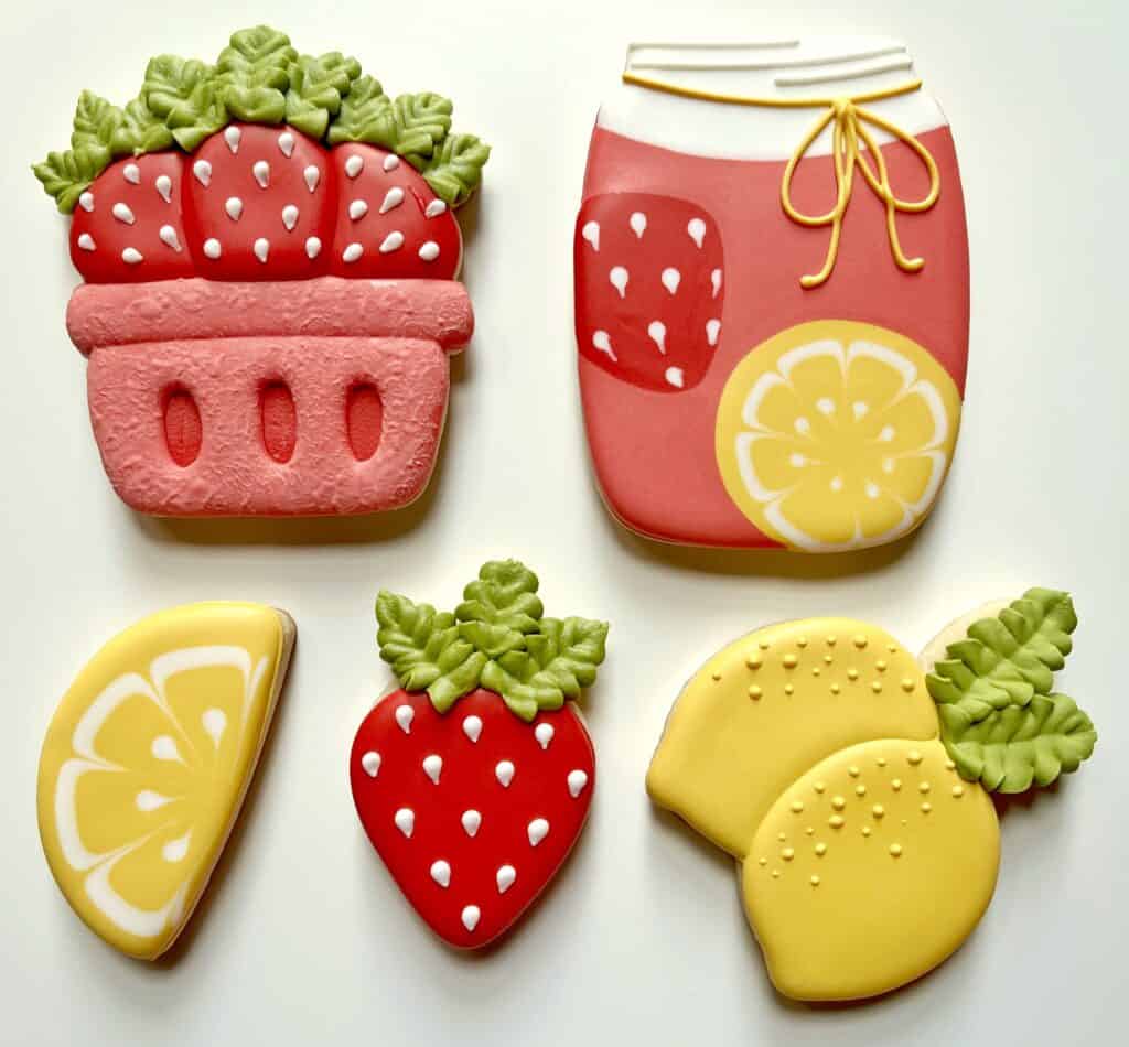 Strawberry Lemonade Cookies - The Graceful Baker