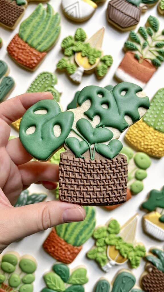 Plant Cookies ~ 11 Different Plant Sugar Cookies - The Graceful Baker