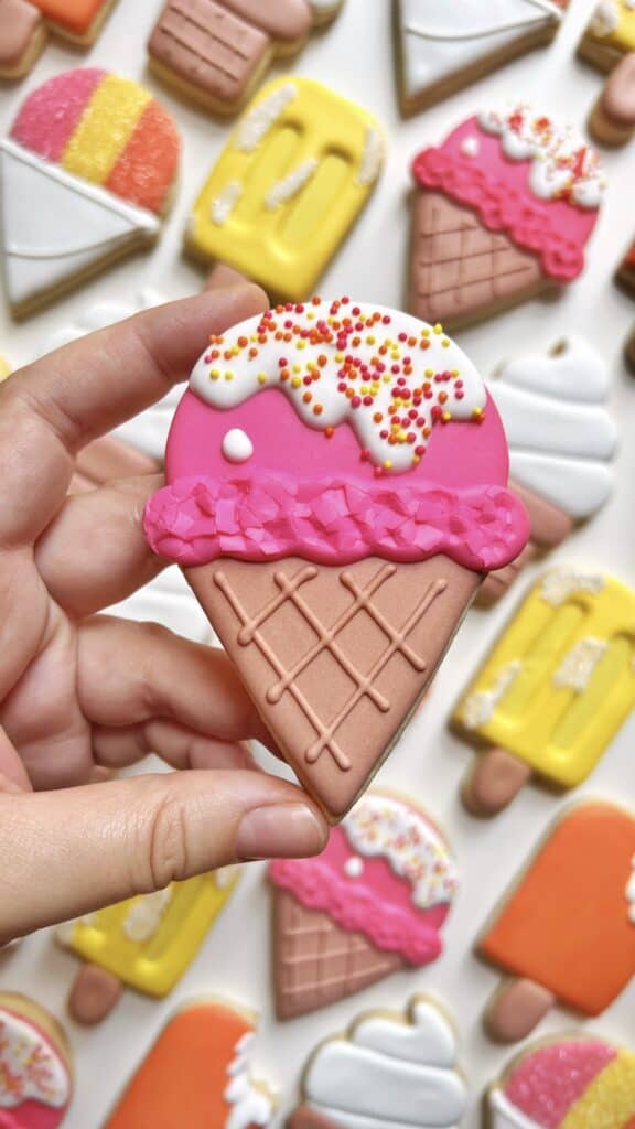 Summer Cookies ~ Ice Cream, Popsicle & Snow Cone Cookies - The Graceful ...