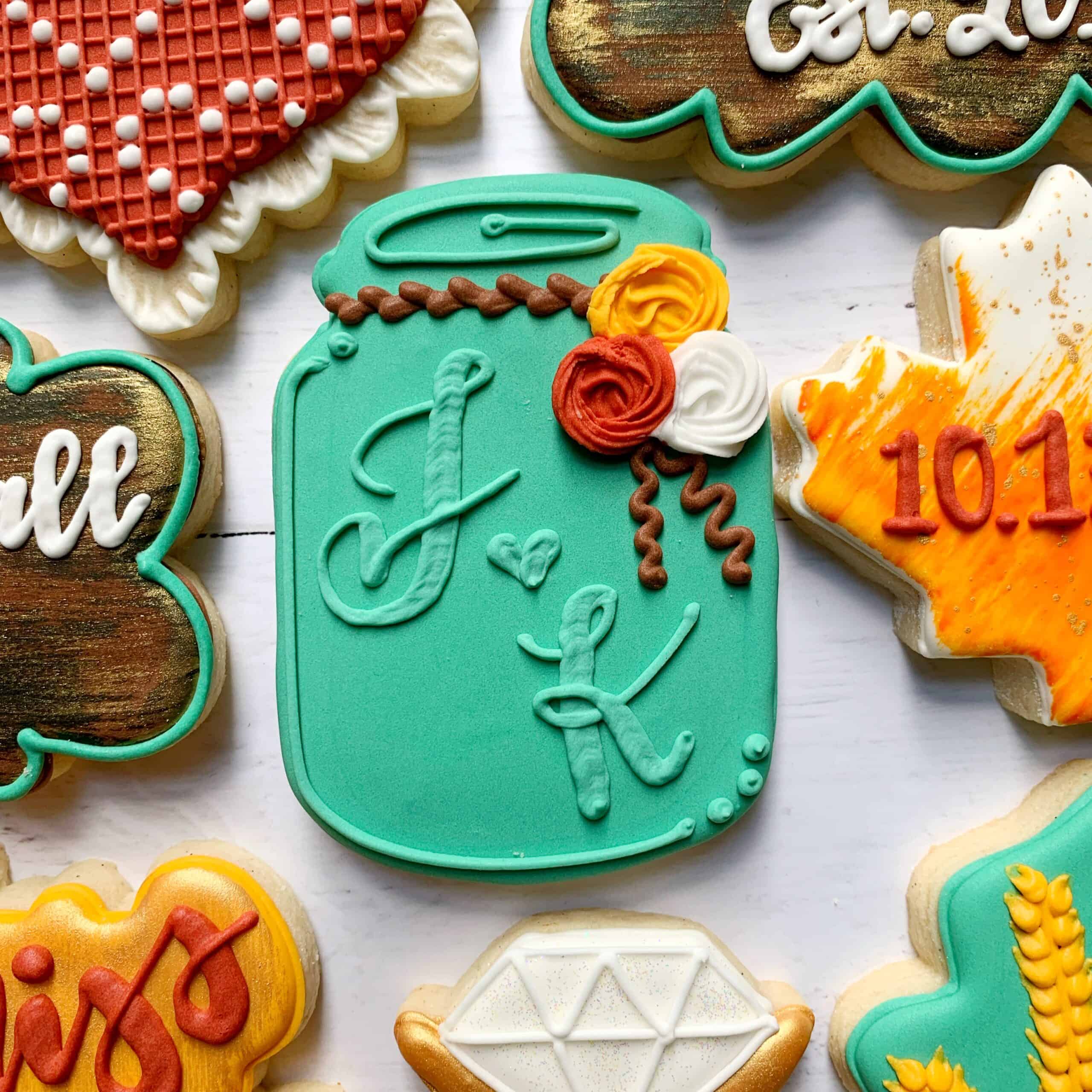 Fall Bridal Shower Cookies