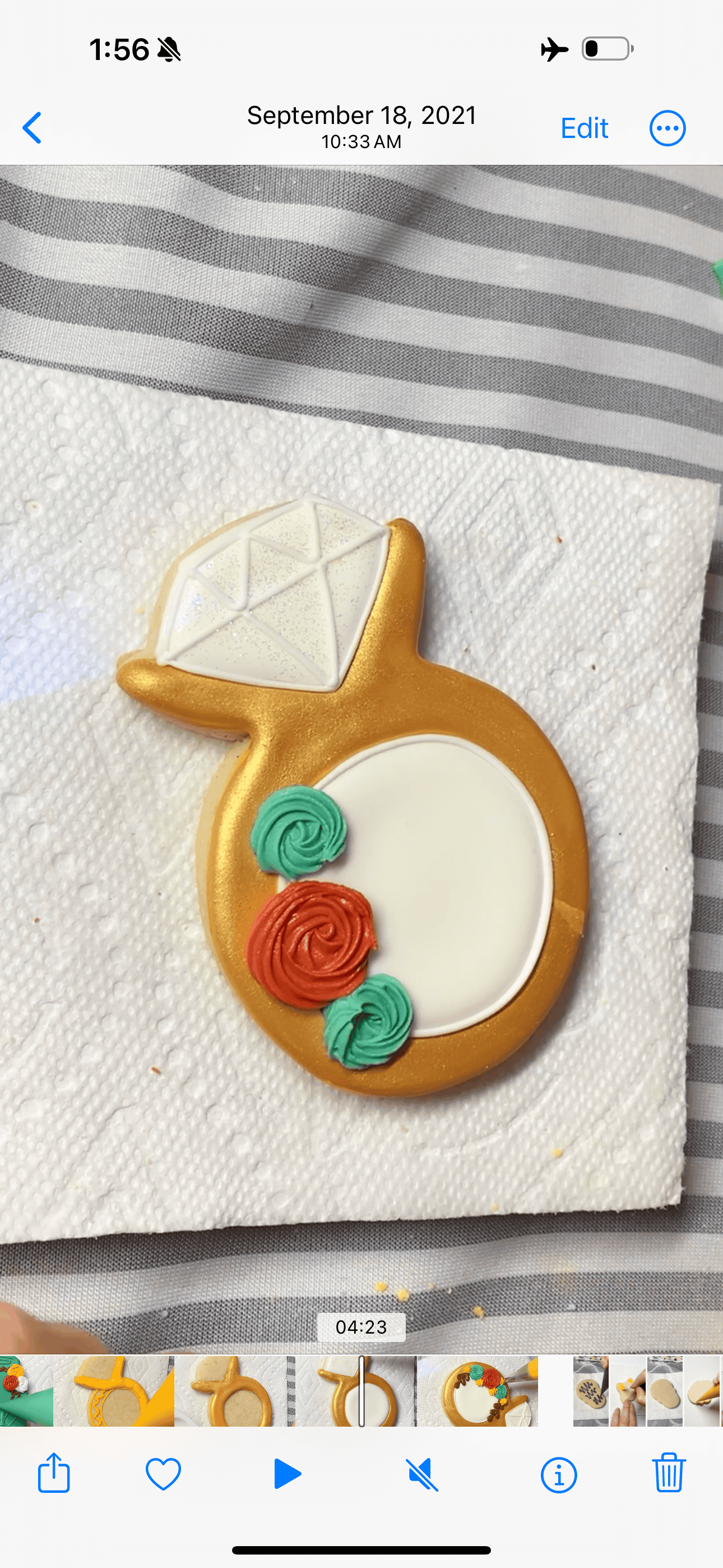 Fall Bridal Shower Cookies