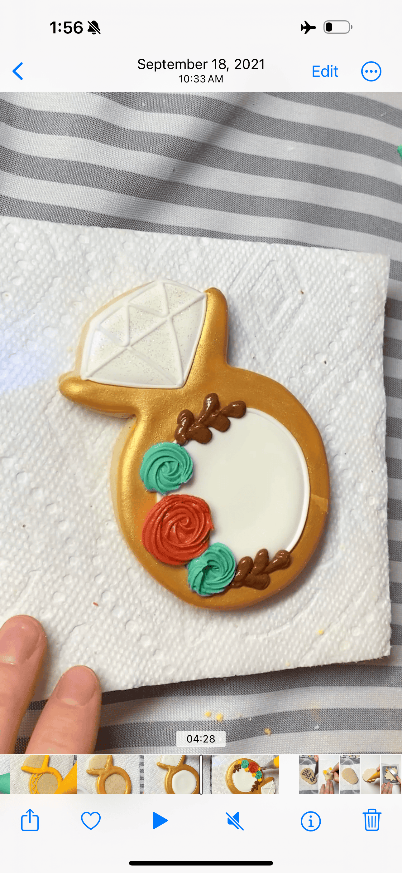 Fall Bridal Shower Cookies
