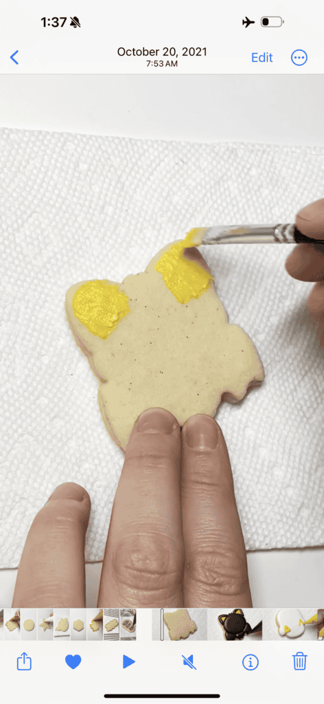 Mini Bat Halloween Cookies