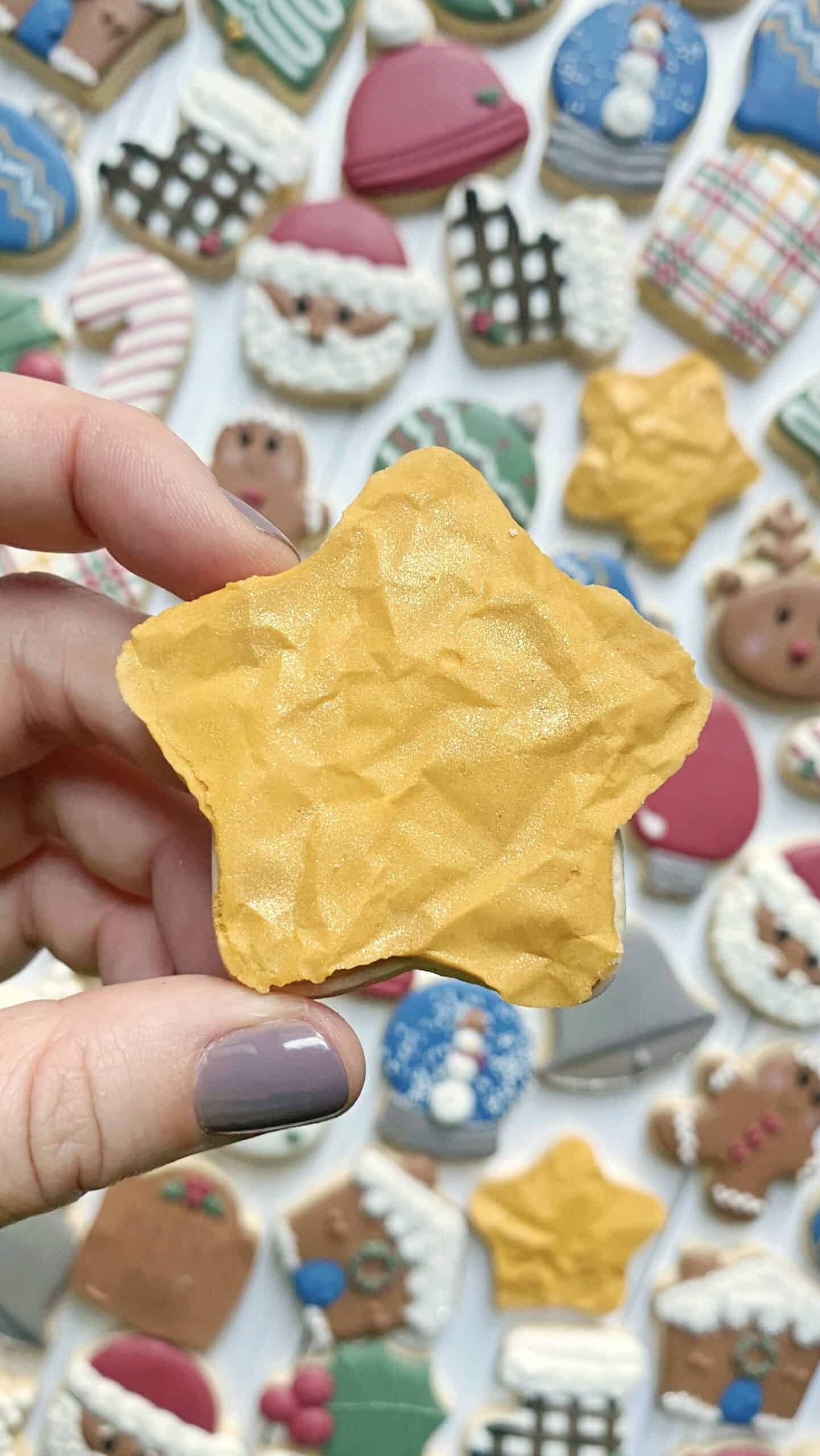 Mini Christmas Star Cookies