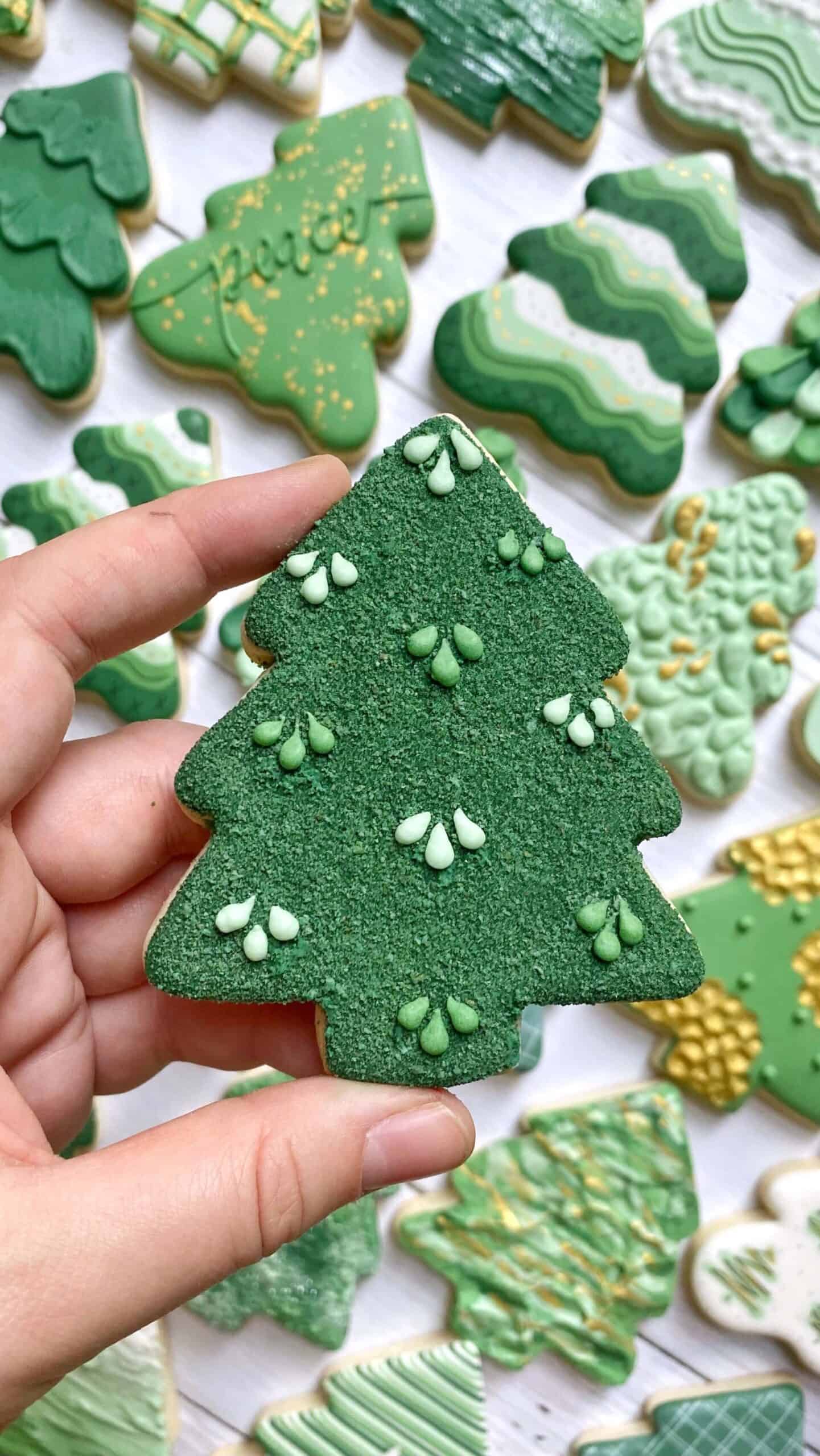How to Make Edible Moss (or Grass) for Cookies