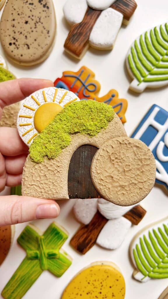 How to Make Edible Moss (or Grass) for Cookies