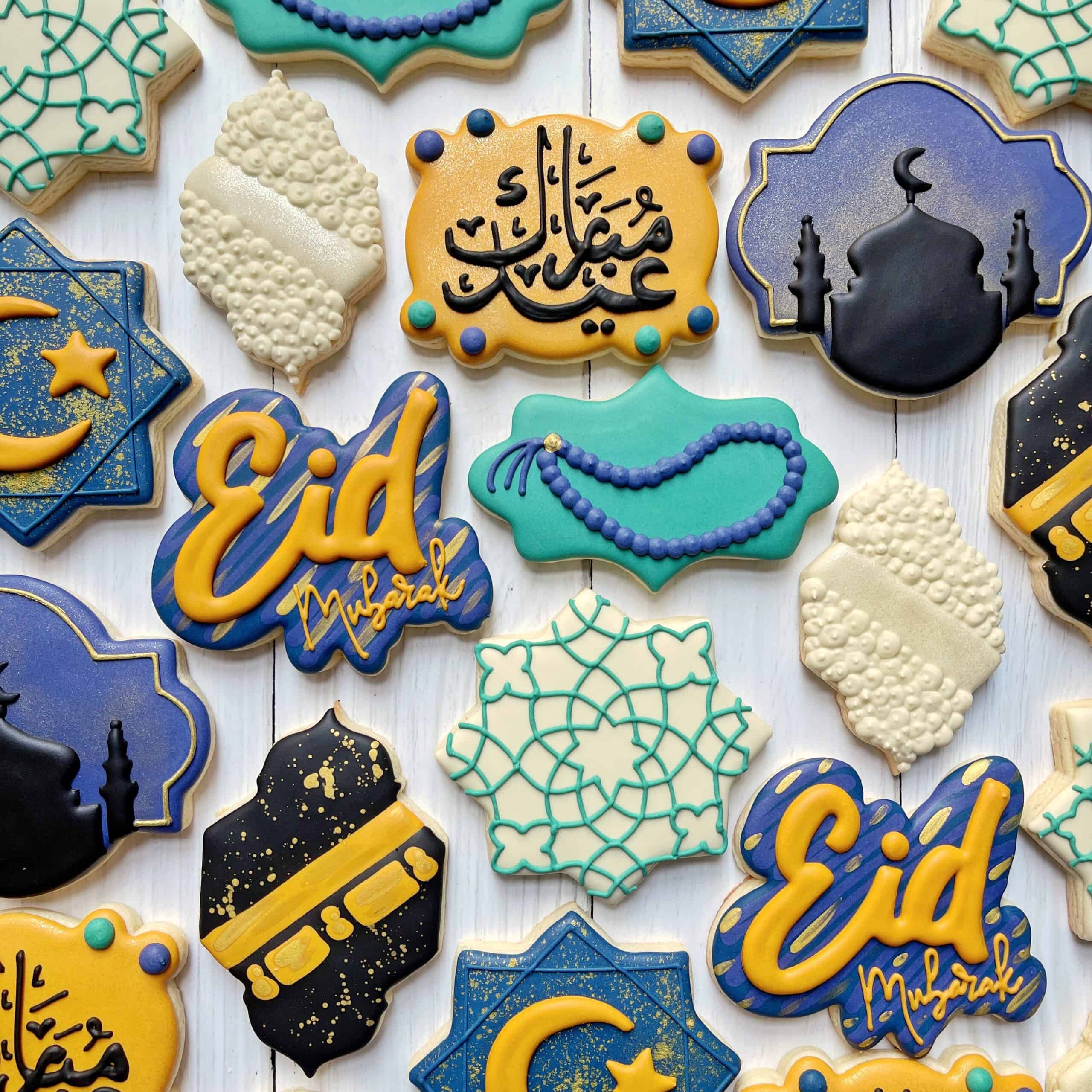 Eid Mubarak Cookies (in English) ~ Eid Cookies