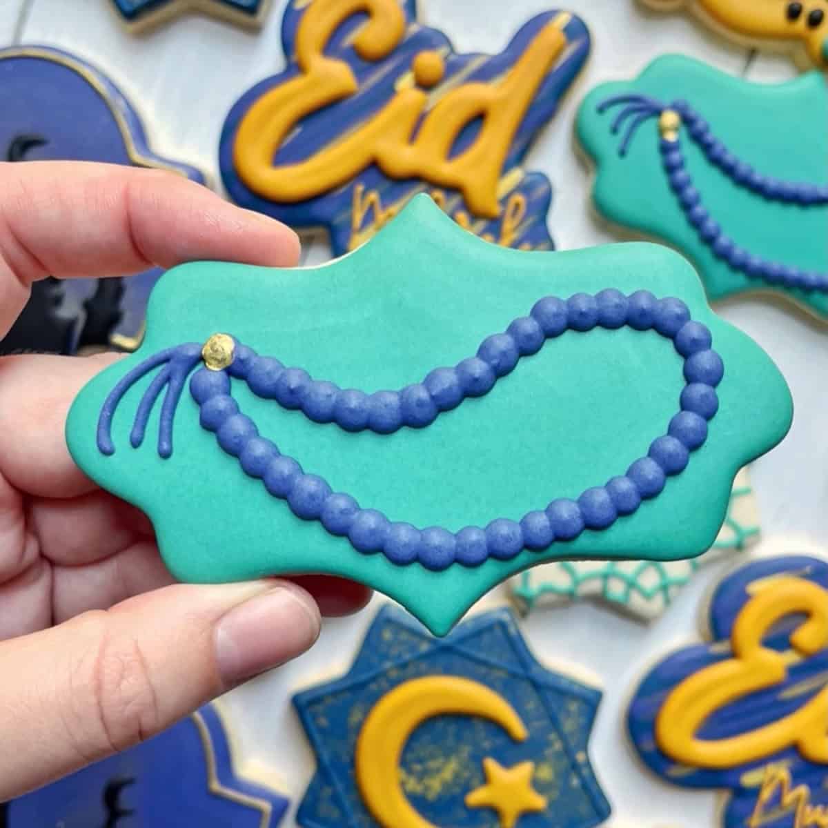 Prayer Bead Cookies ~ Eid Cookies