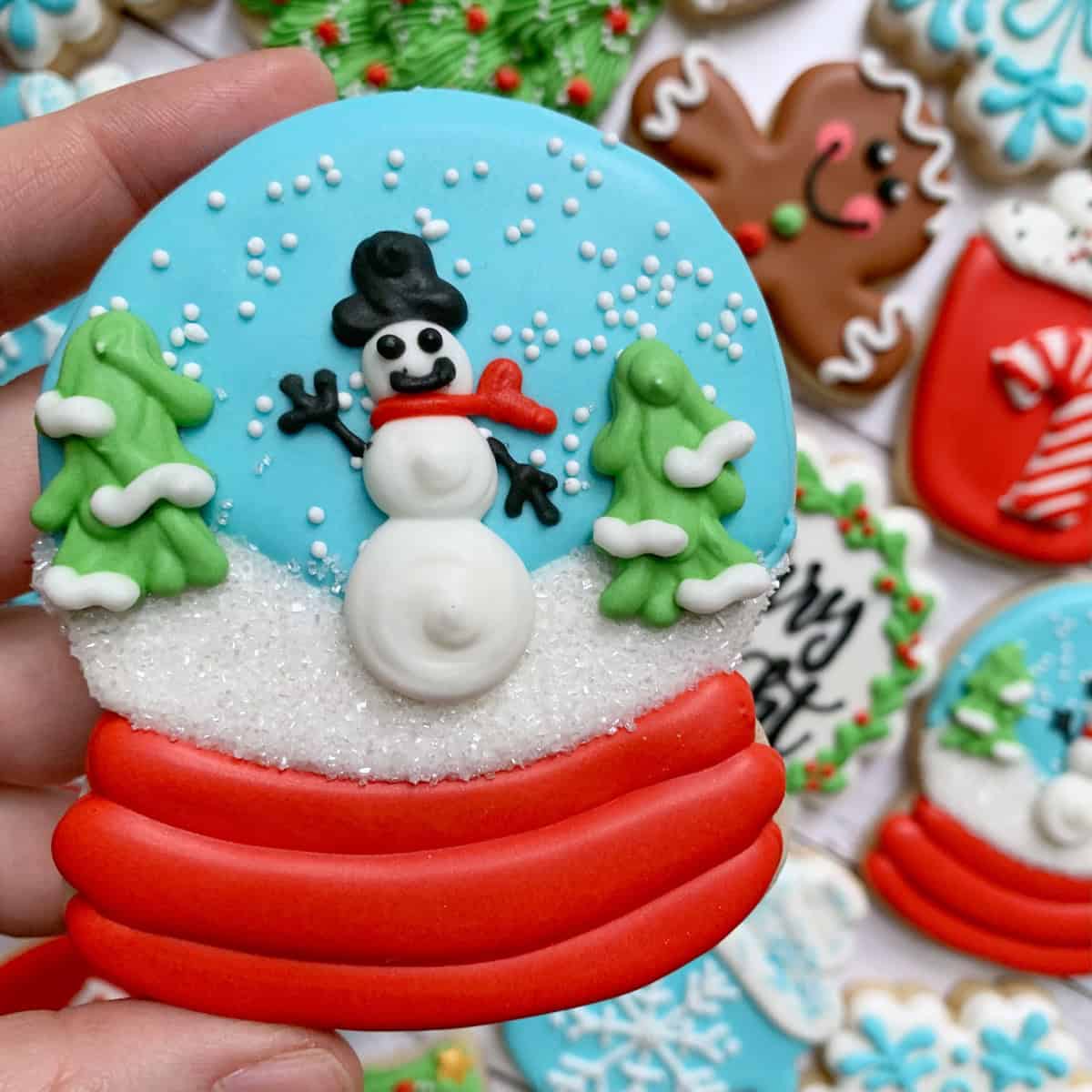 Snow Globe Cookies